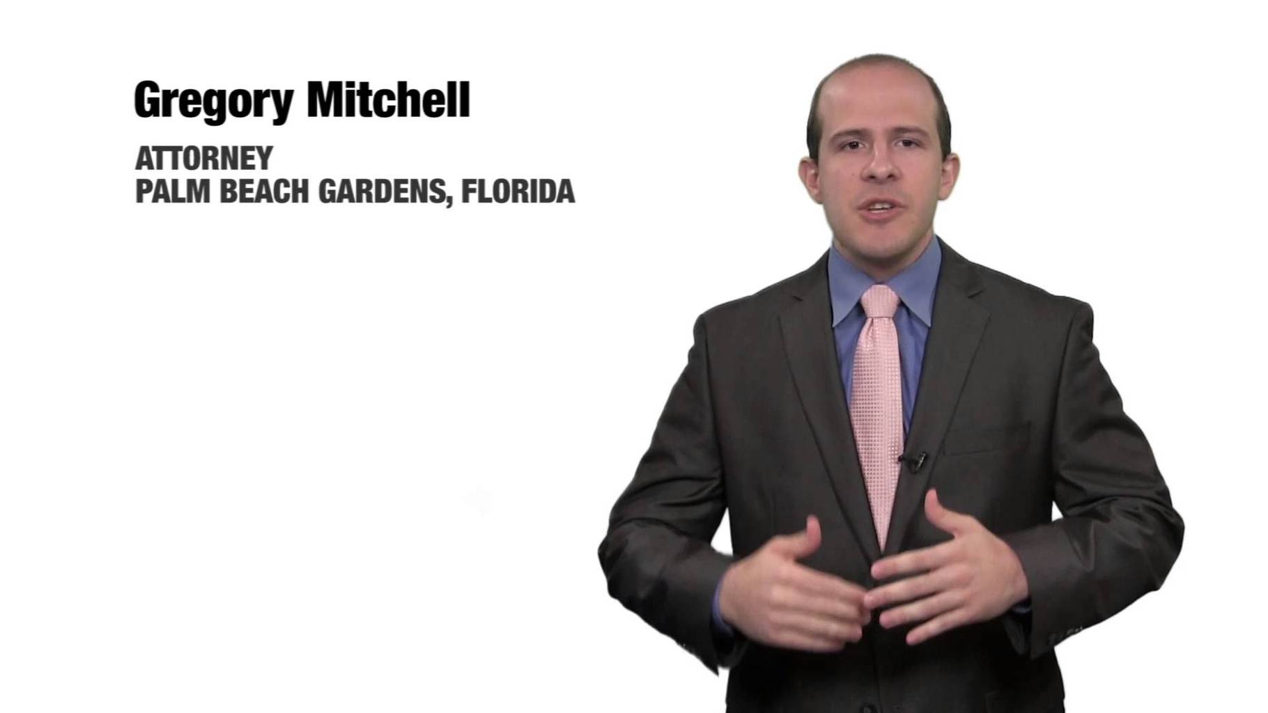 Gregory Mitchell Welcome Video - Law Offices of Paul J. Burkhart